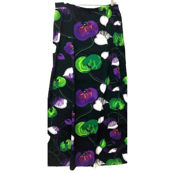 Three Flaggs - Edith Flagg | Skirts | Vtg Pop Art Maxi Skirt Womens 6 ...